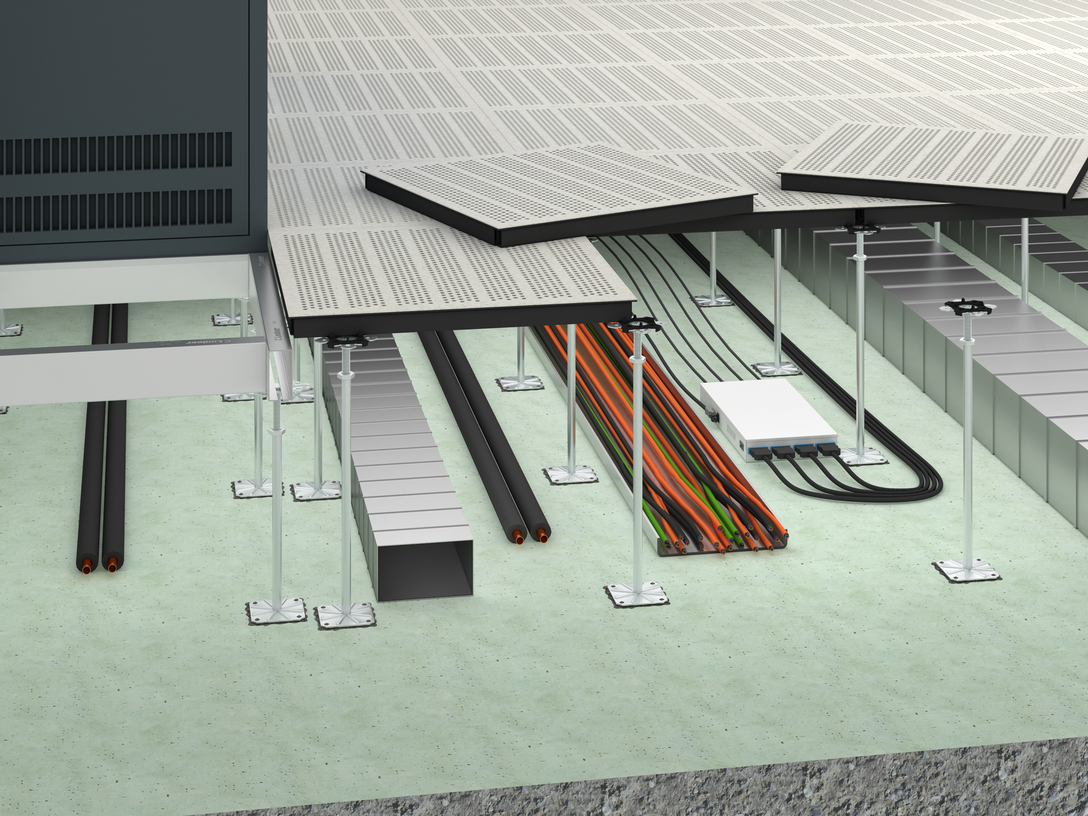 VENTEC | Doppelboden aus Stahl