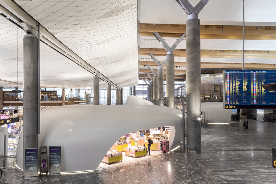 Innovative Innenausbau-Lösungen am Flughafen Oslo | Lindner Group